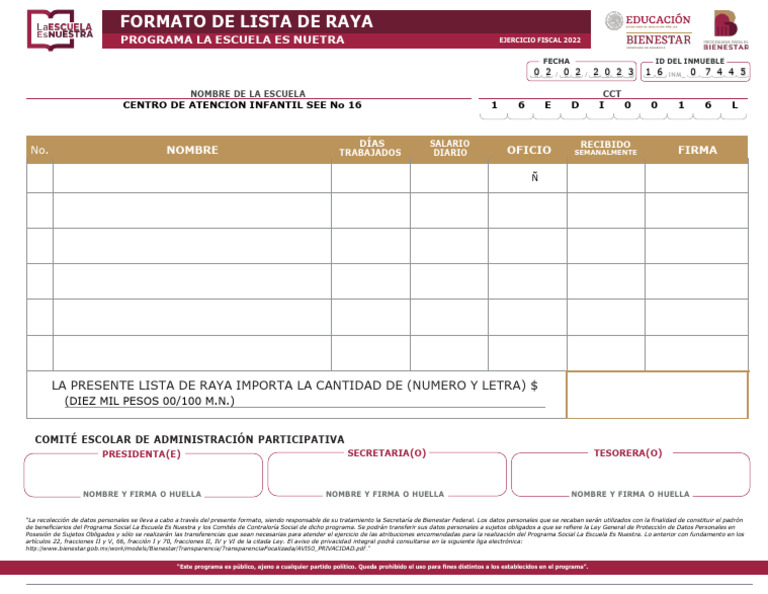 8 Lista de Raya 1 | PDF