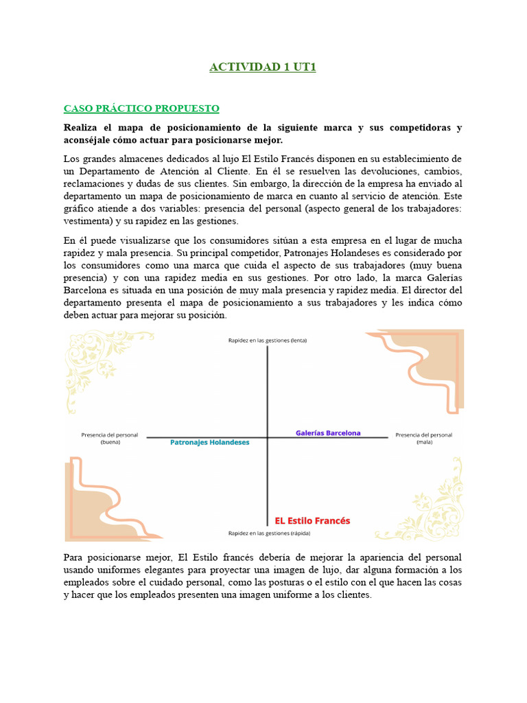 Caso Práctico Propuesto | PDF | Marca | Marketing