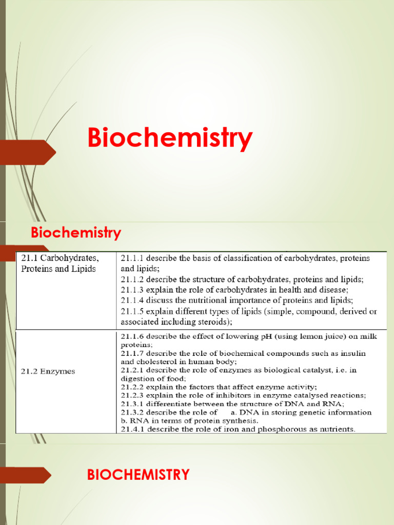 Biochem | PDF
