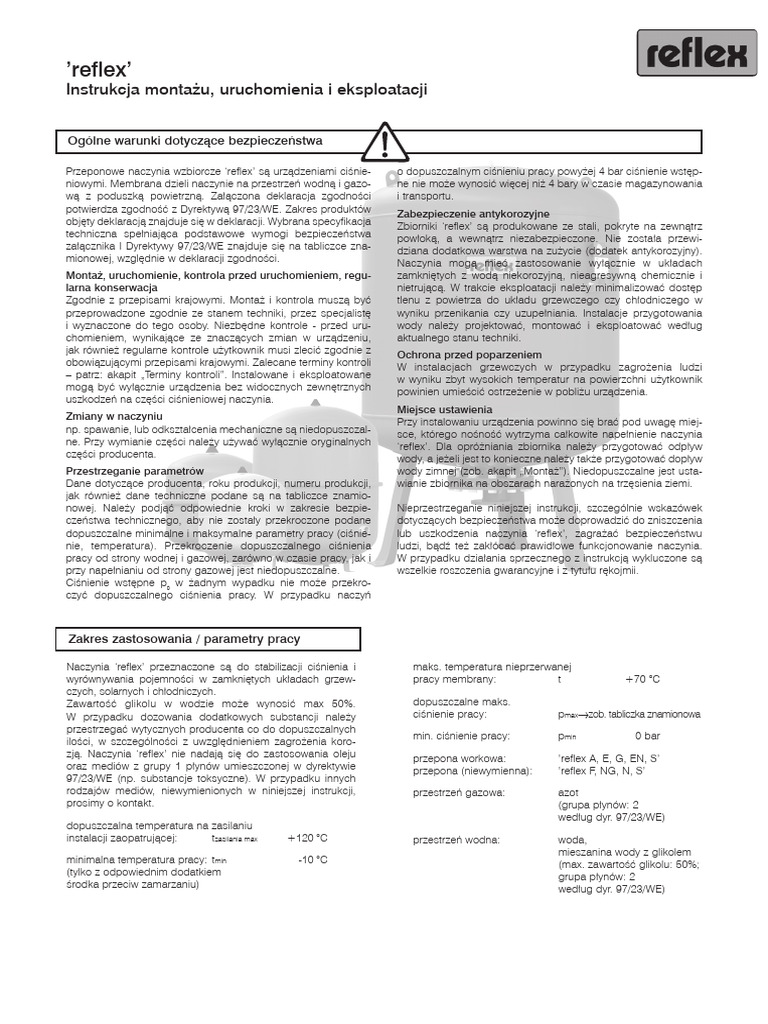 Instrukcja Reflex 2010 | PDF