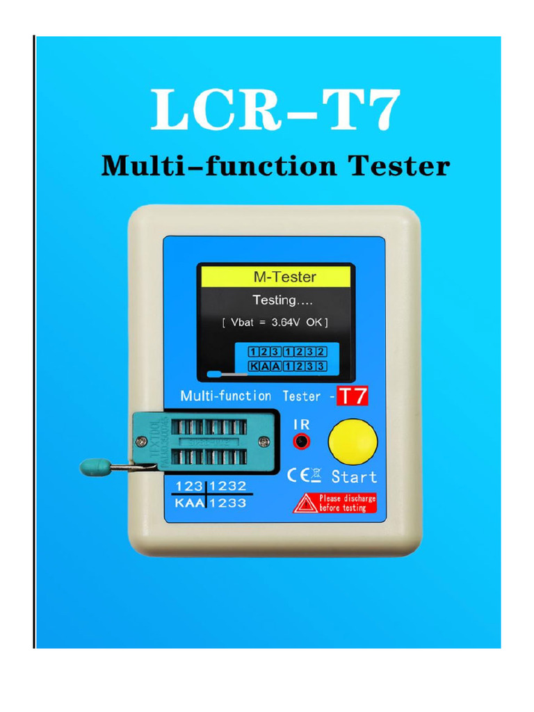 LCR-T7 User Manual | PDF