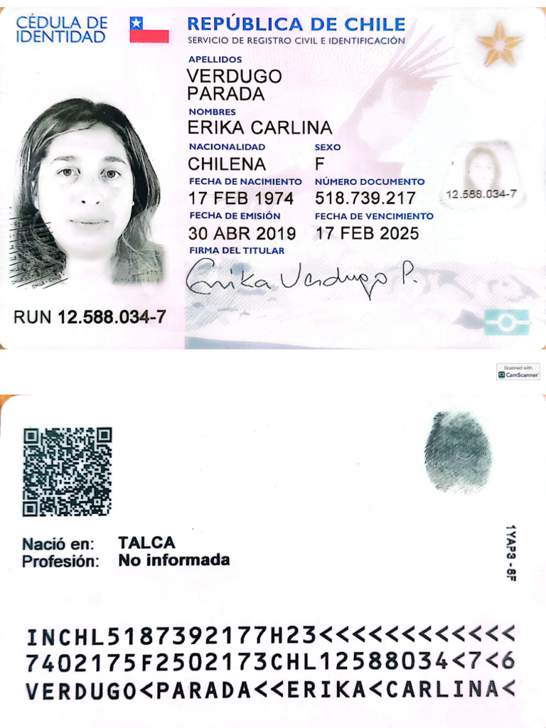 CEDULA IDENTIDAD | PDF