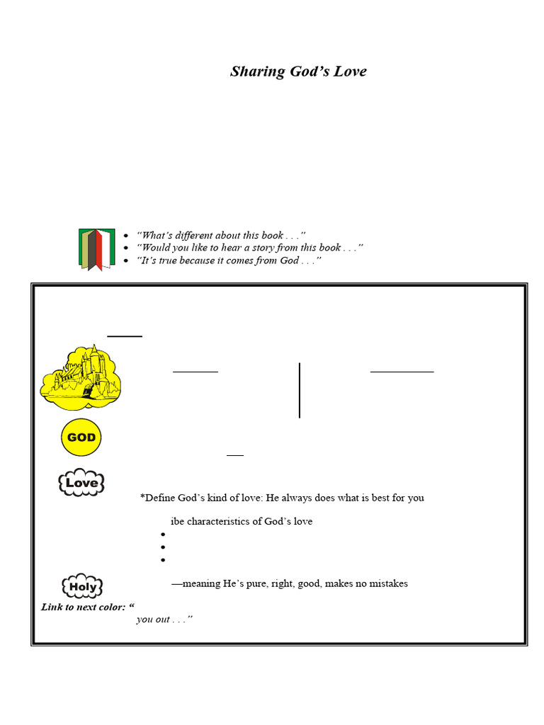 The Wordless Book English 2018 Used in Class | PDF