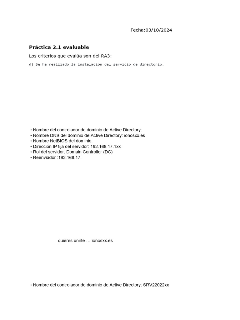 Práctica 2 - 1 | PDF