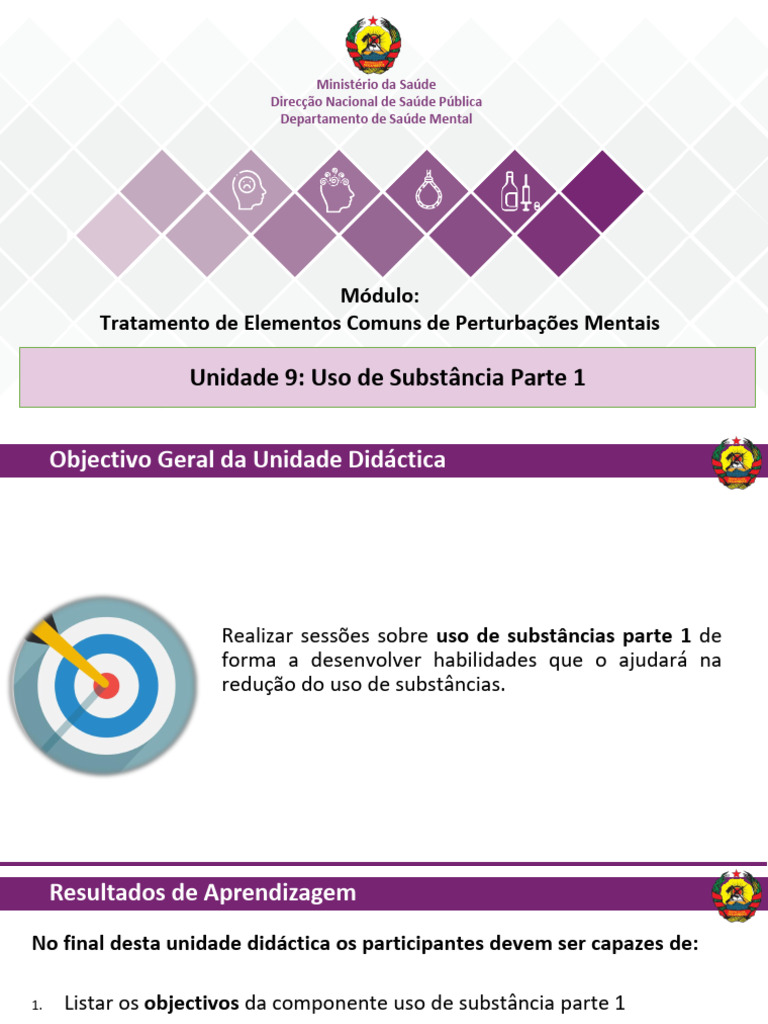 Uso de Substancias Parte 1 - Rev - Misau - Itech | PDF