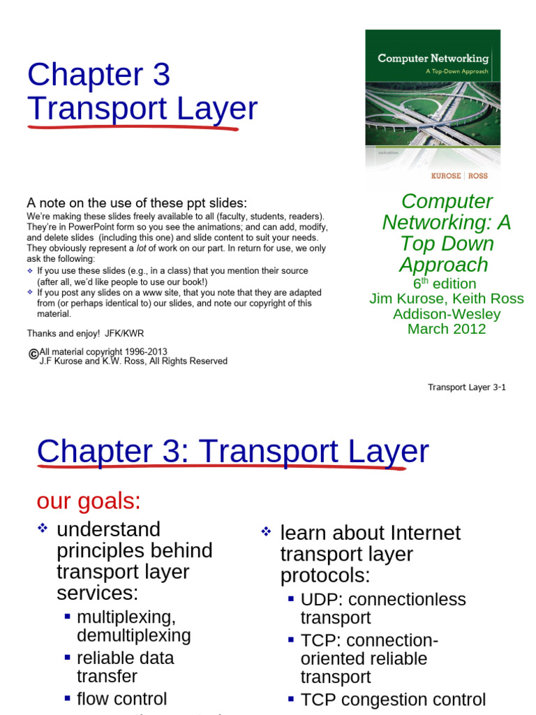 Chapter 3 V6.01 | PDF | Internet Protocol Suite | Port (Computer Networking)