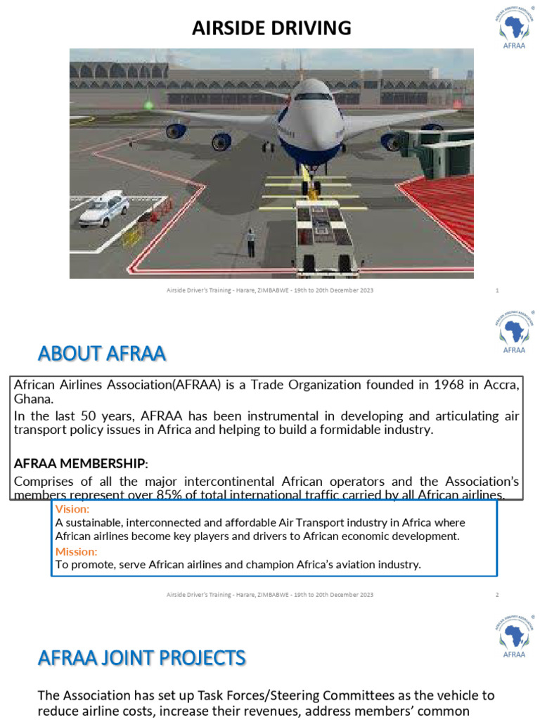 AIRSIDE DRIVING TRAINING | PDF