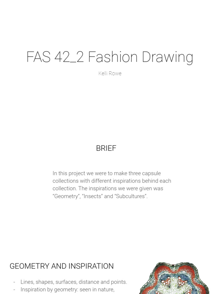 FAS 42 - 2 Fashion Drawing | PDF