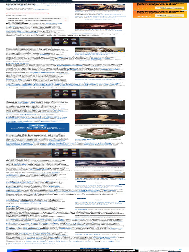 Romanticism Definition, Characteristics, Artists, History, Art, Poetry ...