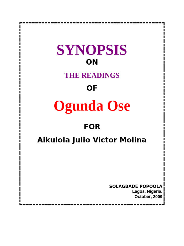 150 Ogunda Ose.. | PDF