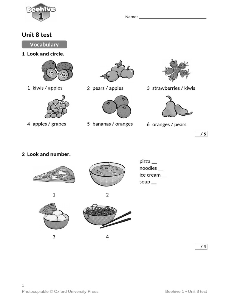 Unit 8 Test Go 1 | PDF