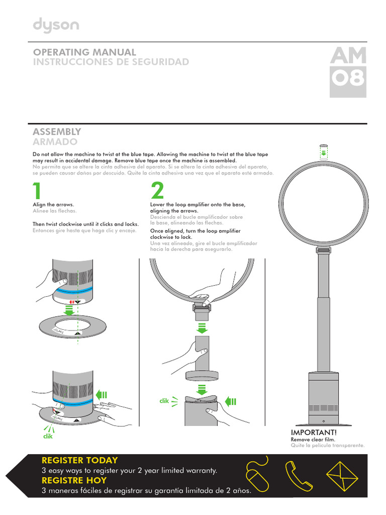 Dyson Fan Manual | PDF