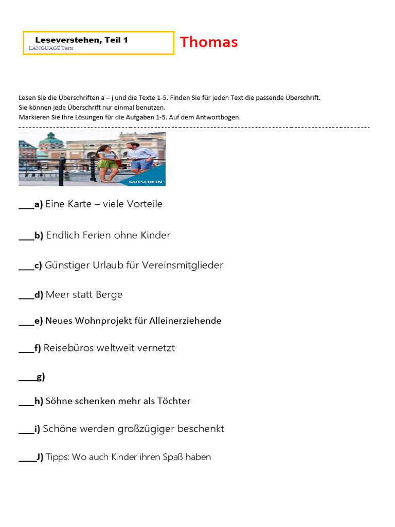 Thomas | PDF
