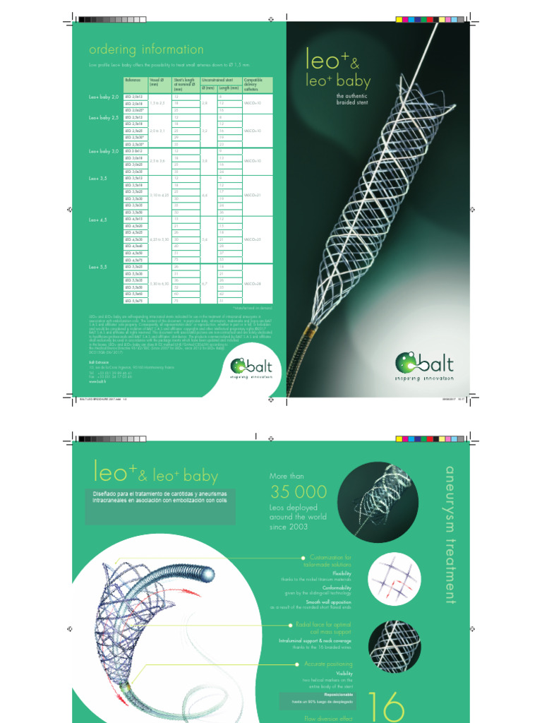 Balt Leo Brochure-2 PDF | PDF | Medical Equipment