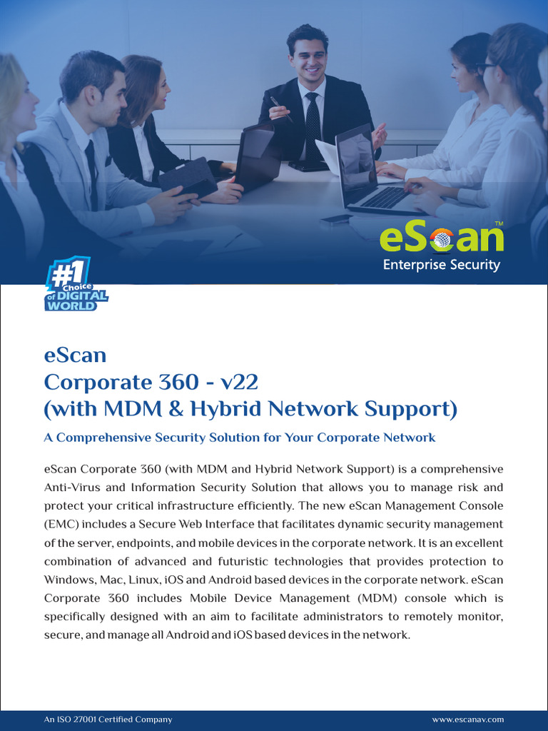 eScan-Corporate-360-MDM-HNS | PDF