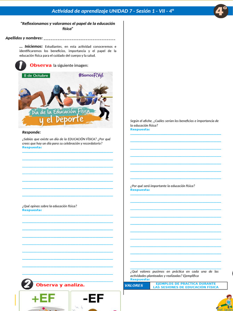 AFICHE ED FISICA | PDF