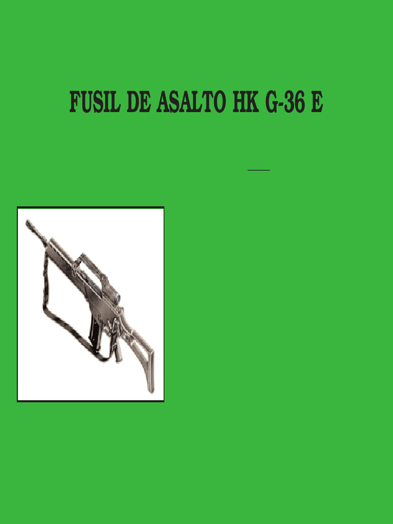 AMMO Laminas FUSA HK G36 | PDF