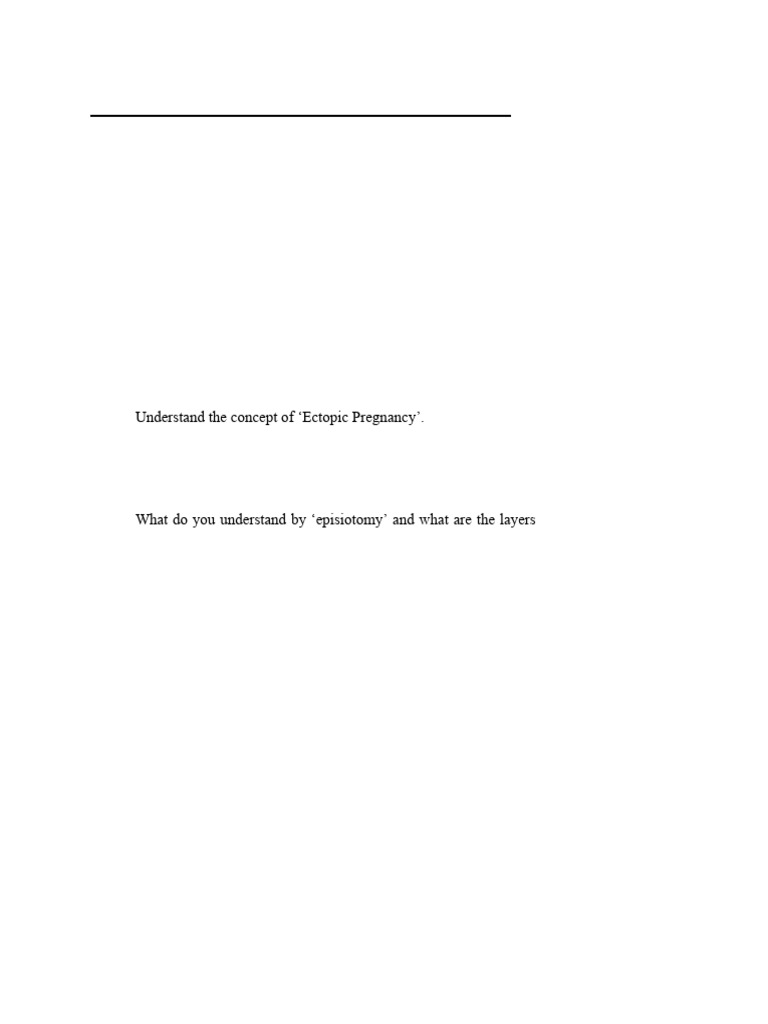 Anatomy Review - Female Reproductive System | PDF