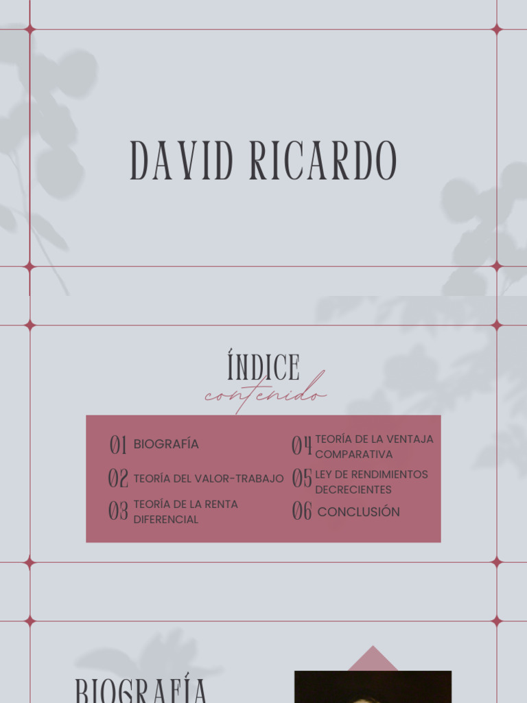 David Ricardo | PDF
