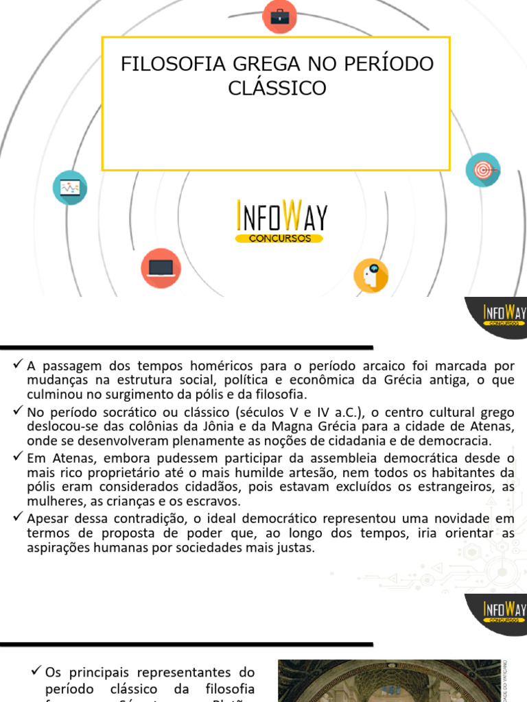 03.02.2024 - Filosofia - FILOSOFIA GREGA NO PERIODO CLÁSSICO - SÓCRATES ...