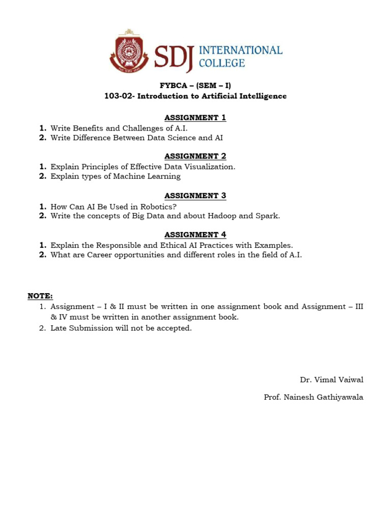 AI Assignment | PDF