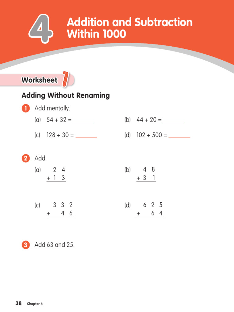 MC Maths - Activity Book Without Ans - Stage 3 - C04 | PDF | Arithmetic ...