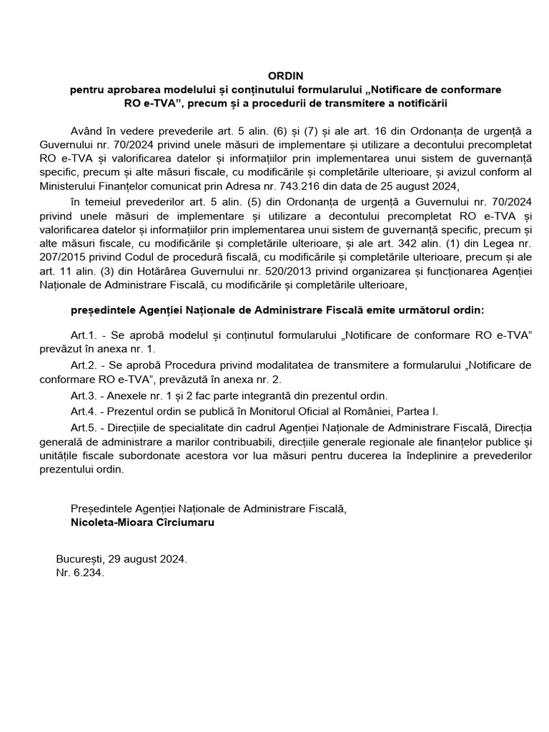 Opanaf 6234 2024 | PDF