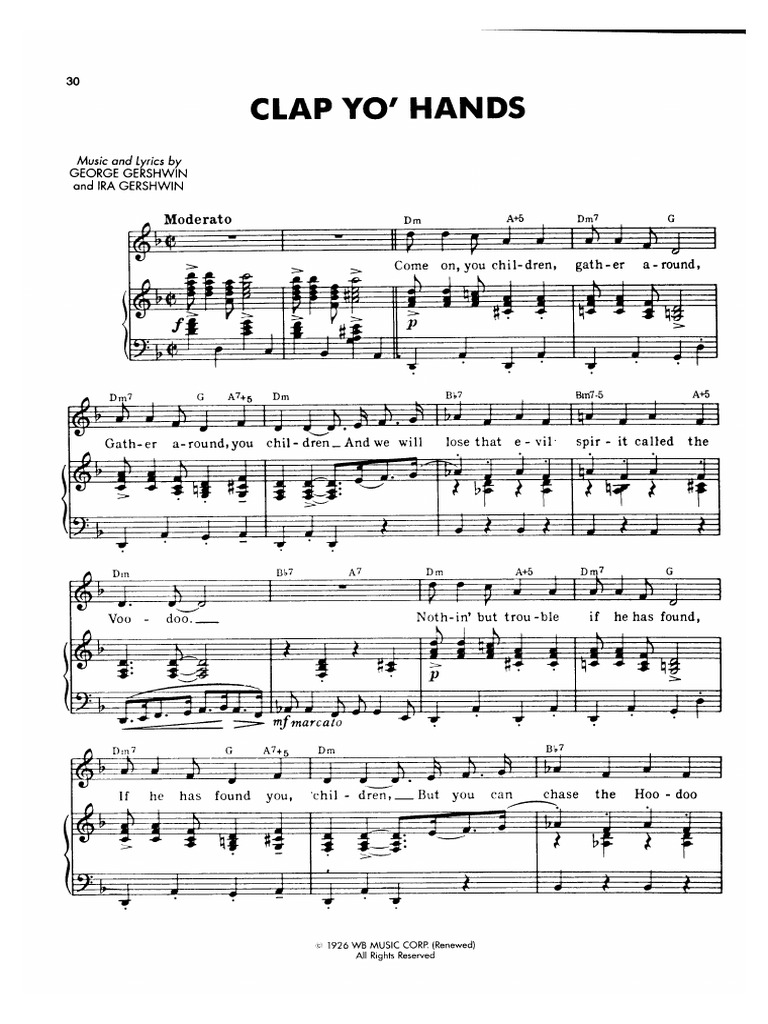 Clap You Hands Voix | PDF