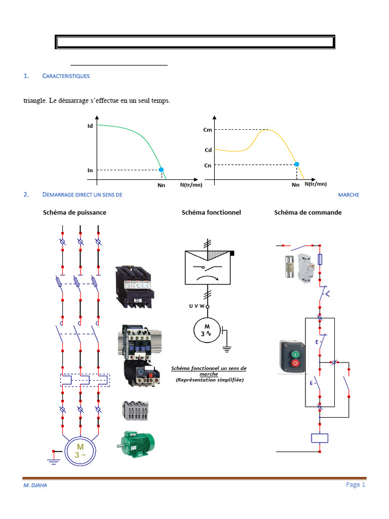 Demarrage Des Moteurs Asynchrones | PDF