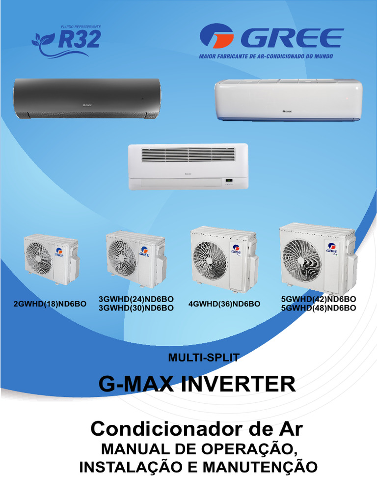 Manual de Instalação G-MAX Inverter | PDF | Gases | Business