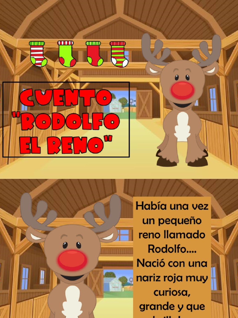 Cuento Rodolfo El Reno | PDF