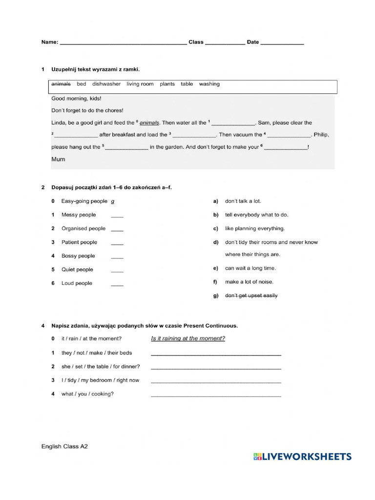 English Test Abc A2 | PDF