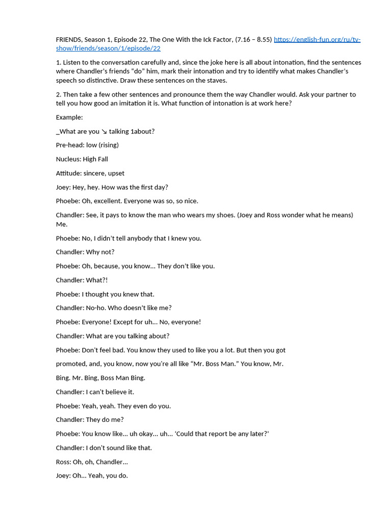 Intonation Practice | PDF | Art