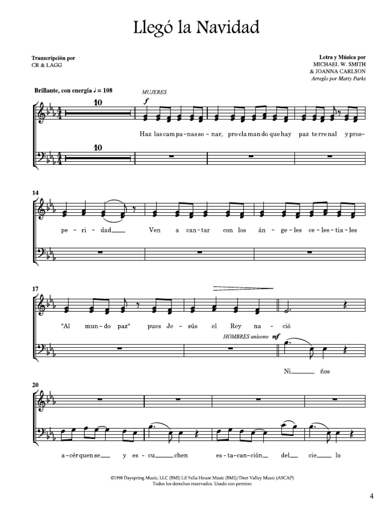 Llego La Navidad | PDF
