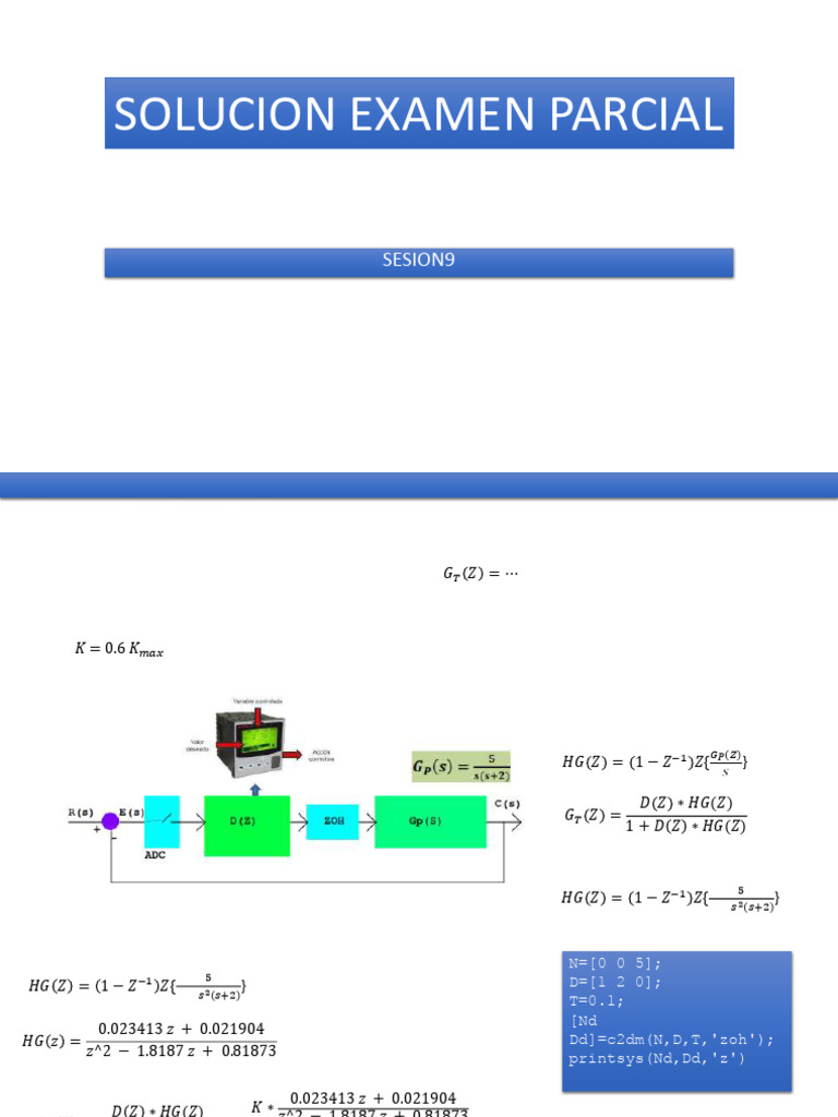 Solucion Examen Parcial | PDF