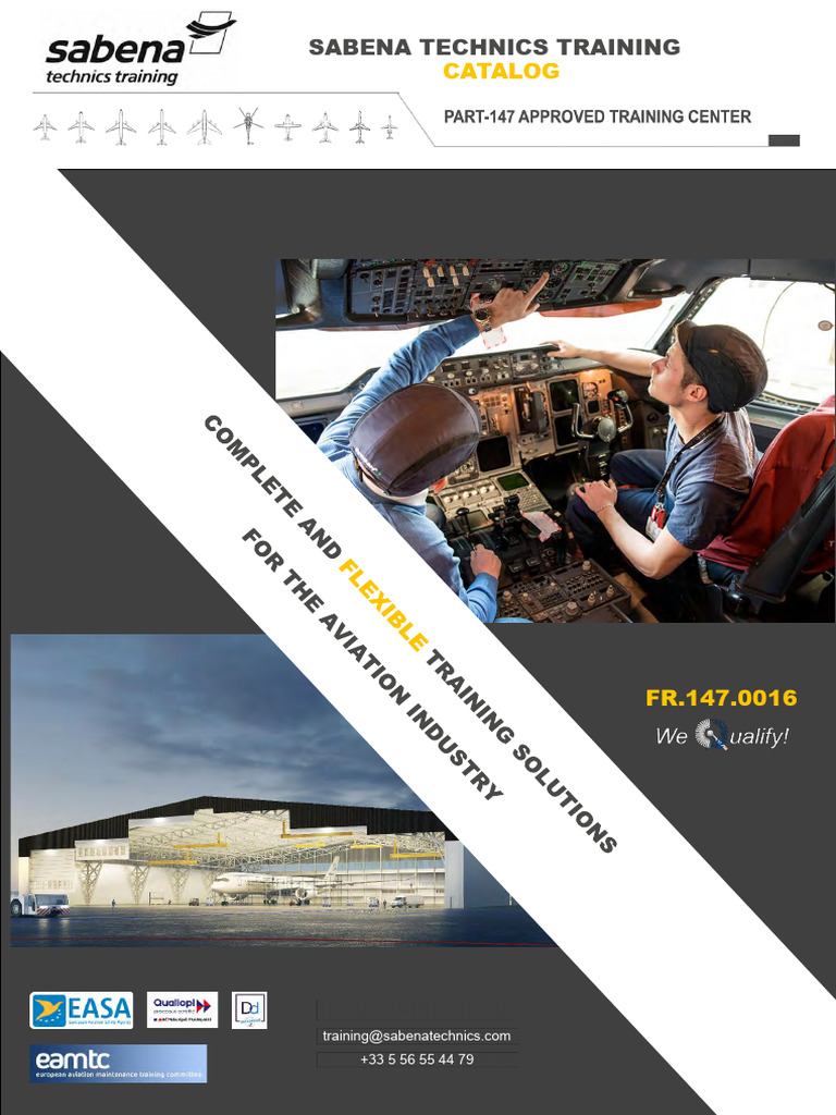 Sabena Technics Training Catalog-En 2021-Web | PDF