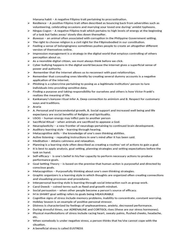 Rationalization For Finals | PDF | Stress (Biology) | Goal