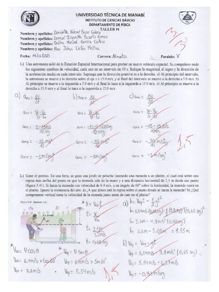 Taller De Física Pdf