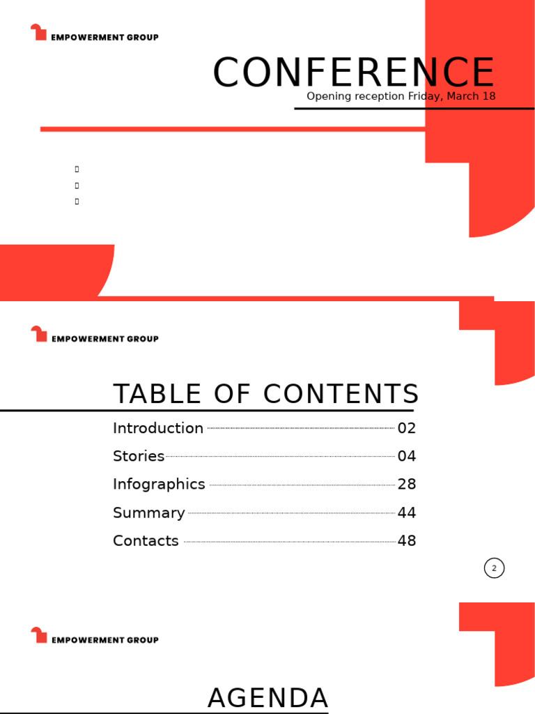 Conference PowerPoint Presentation Template | PDF