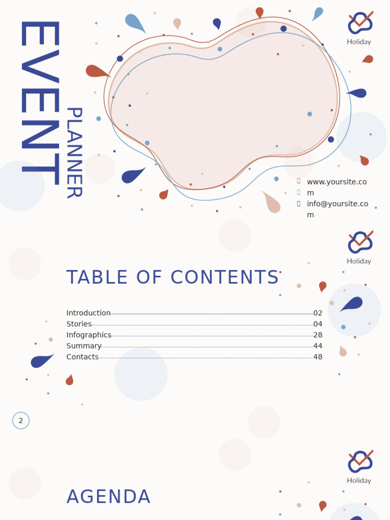 Event Planner PowerPoint Presentation Template | PDF