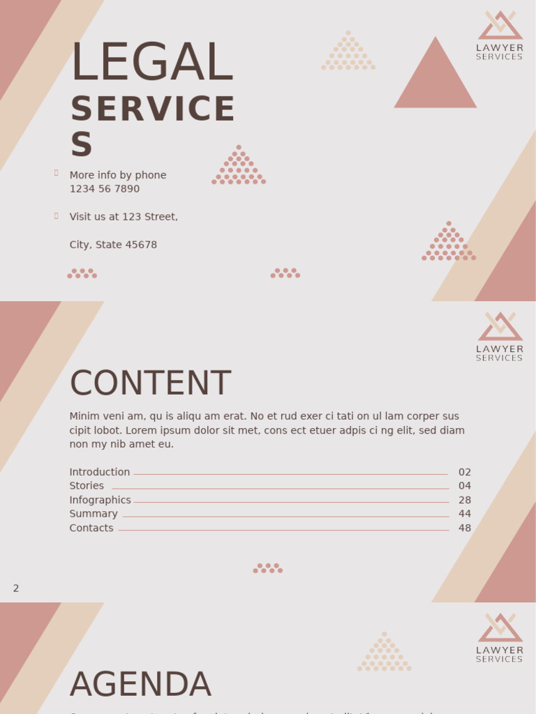 Legal Services PowerPoint Presentation Template | PDF Legal Services PowerPoint Presentation Template | PDF
