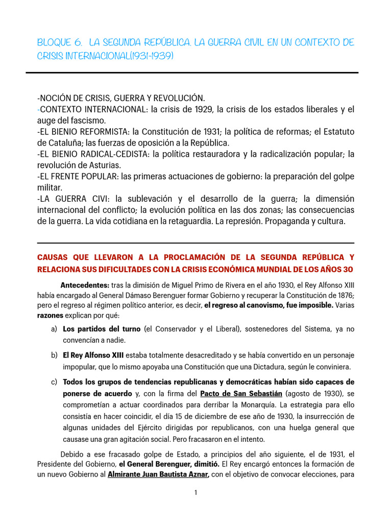 2ª REPÚBLICA | PDF