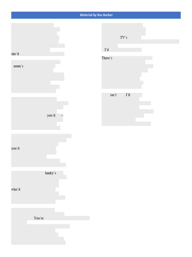 Material by Ros Barber | PDF