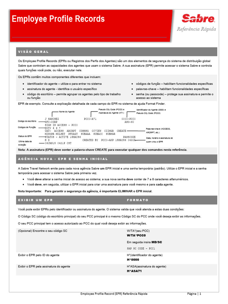 Employee Profile Records | PDF