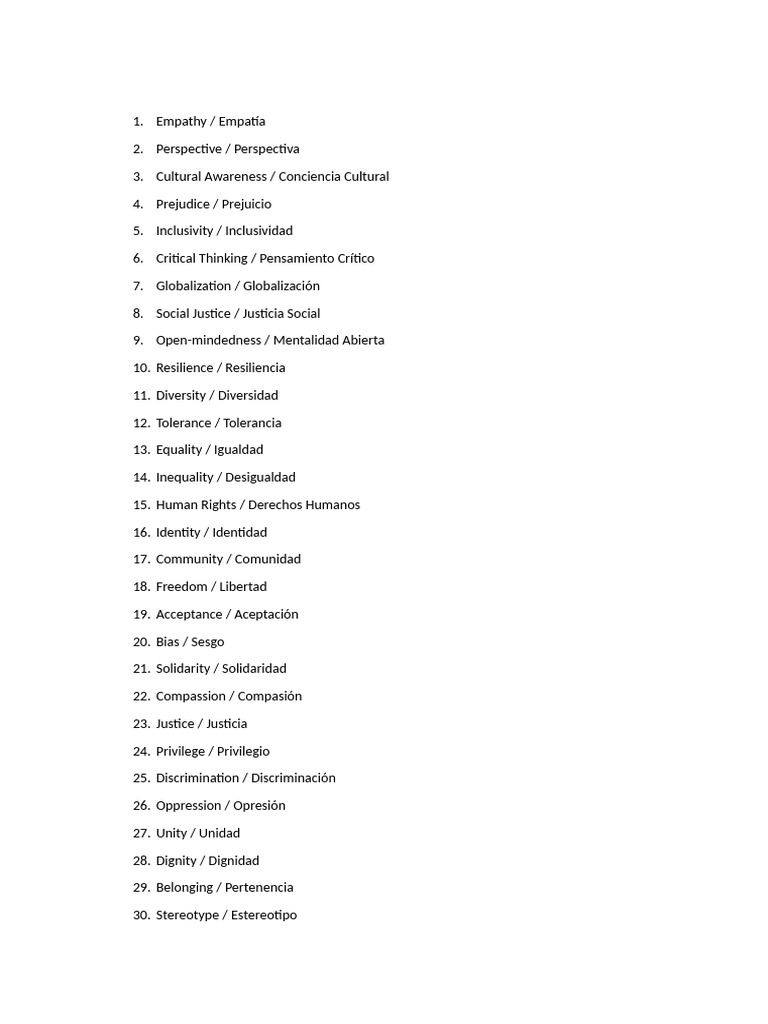 Words 55 Definitive | PDF