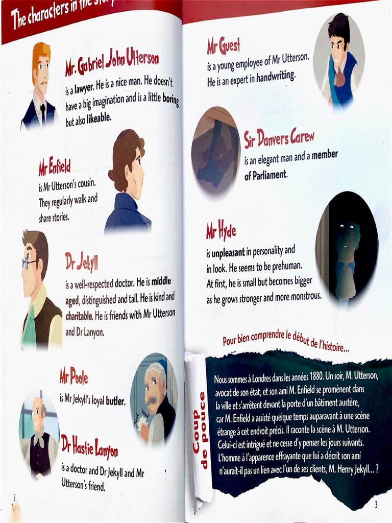 DR Jekyll & MR Hyde - Reading Comprehension Project | PDF