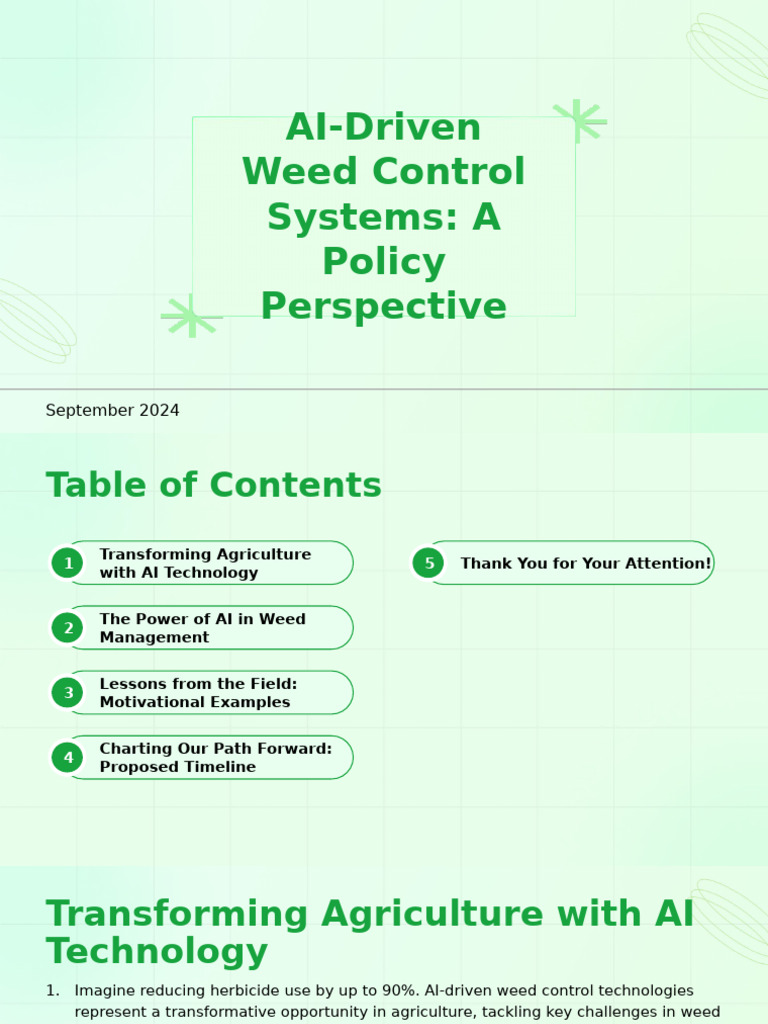 AIDriven Weed Control Systems APolicy Perspectiveeba 188 B 3 Eddfaee 0 | PDF