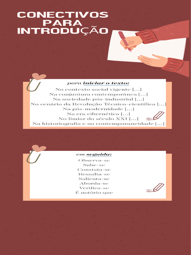 Lista de Conectivos PDF | PDF