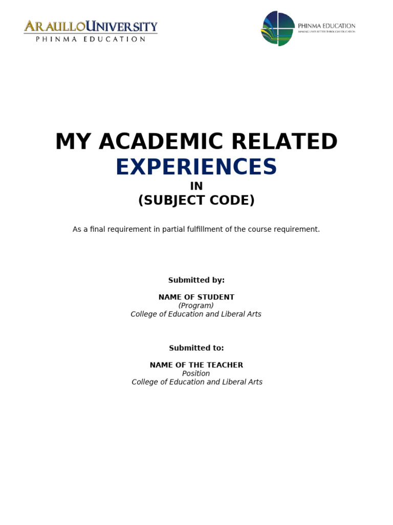 Academic Electronic Portfolio Guidelines | PDF | Technology & Engineering
