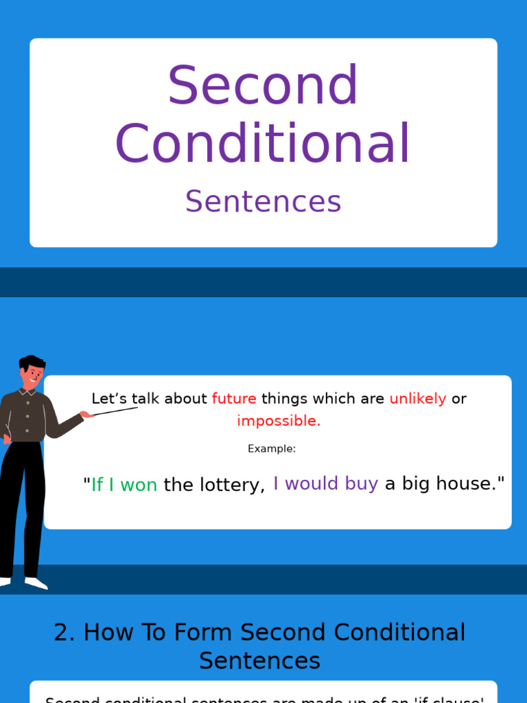 Second Conditional PowerPoint Lesson | PDF